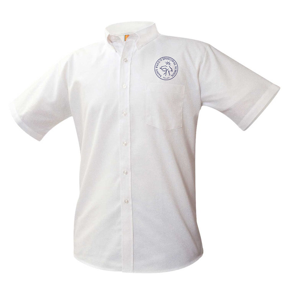 8135-SPES Adult SS Oxford Shirt – Ivy School Uniforms