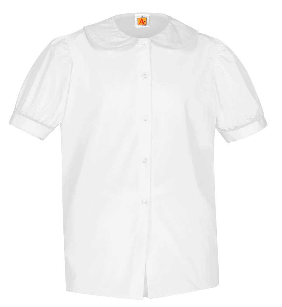 9361-LCCS Girl's SS Puffed Blouse - 50% OFF - Final Sale! – Ivy School ...